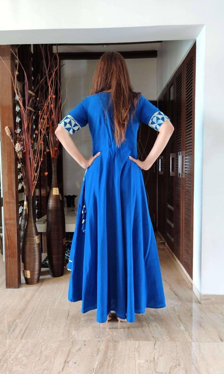 Blue A Line Dress – Label DC