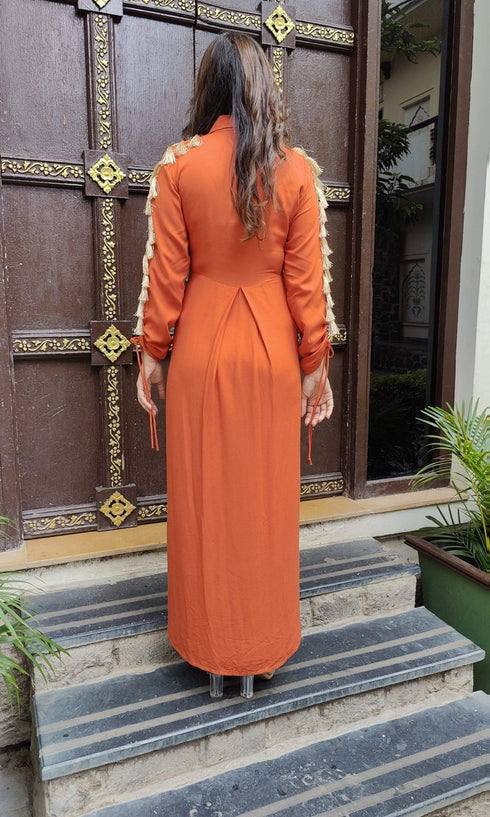 Orange Stallion Gown