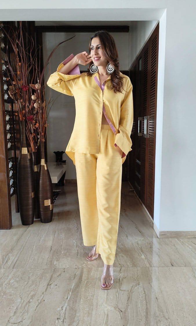 Pastel Yellow Coord Set – Label DC