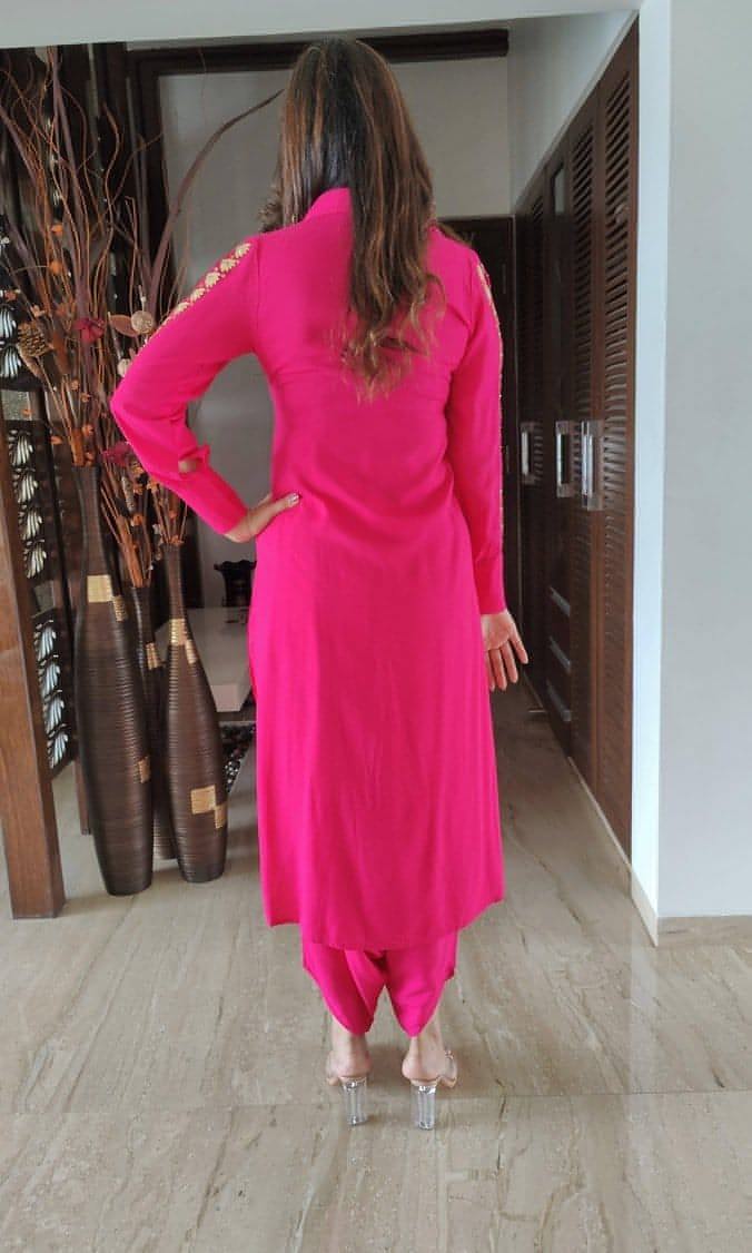 Patakha Pink Coord Set – Label DC