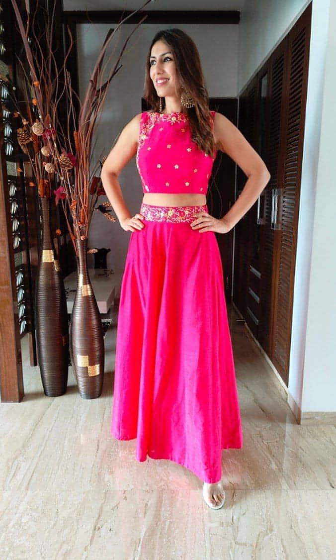 Pink Coord Set - Sleeve Fabric Provided – Label DC