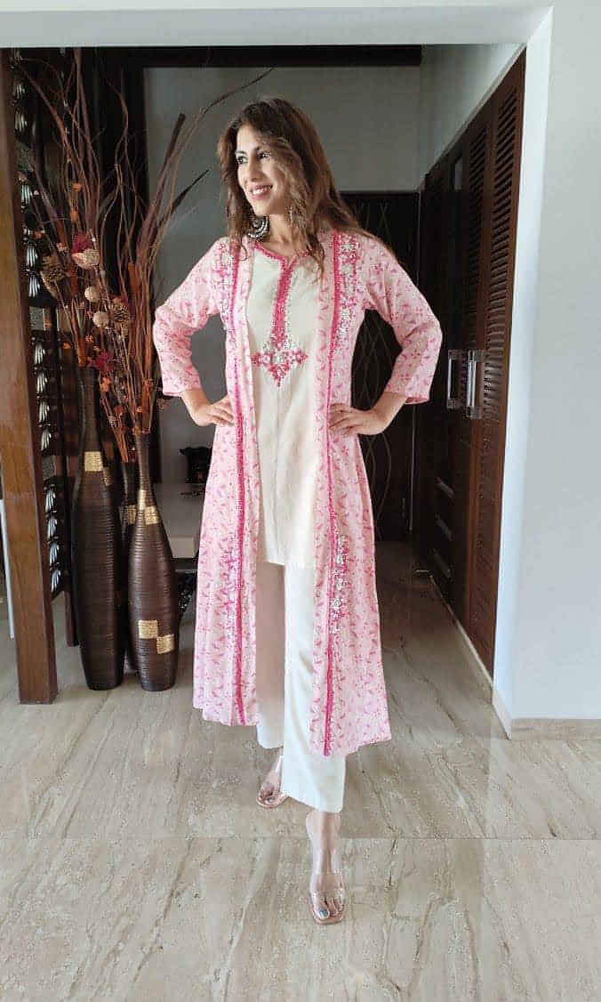 Pink Cream 3 Piece Set