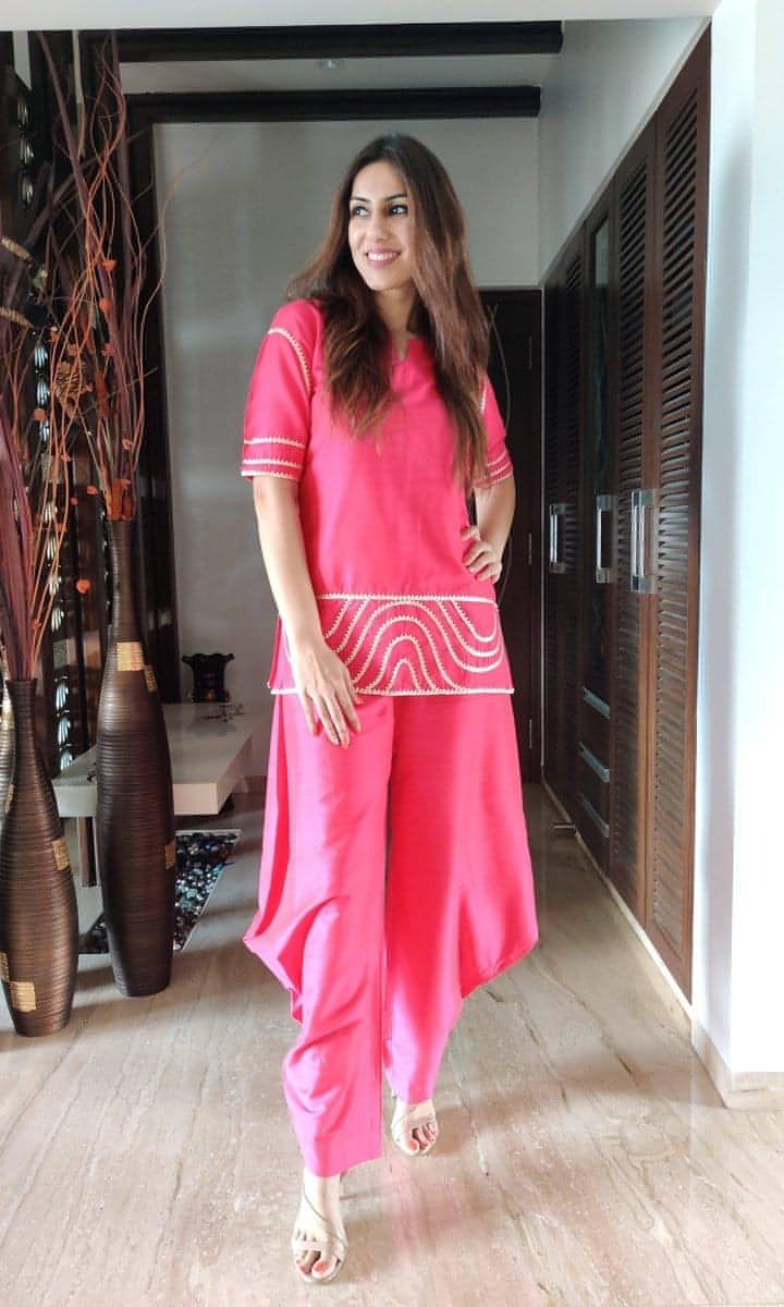 Pink Punjabi Pant Set – Label DC