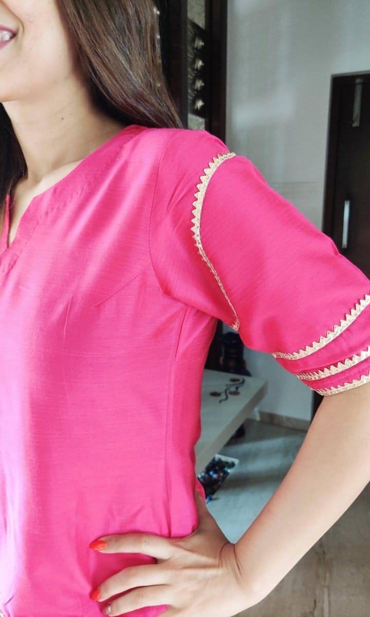 Pink Punjabi Pant Set – Label DC